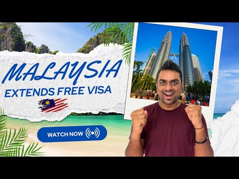 Malaysia Extends Visa Exemption for Indians Until December 2026
