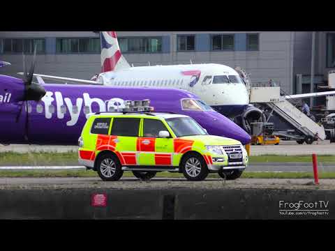 Airplanes at London City Airport | Arrivals & Departures | 20/08/2017