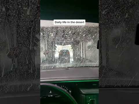Car Wash Adventure with My Yukon Denali in the Desert #desert #car #carwash #gmc