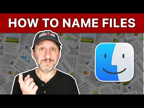 Tips for Naming Files on Your Mac