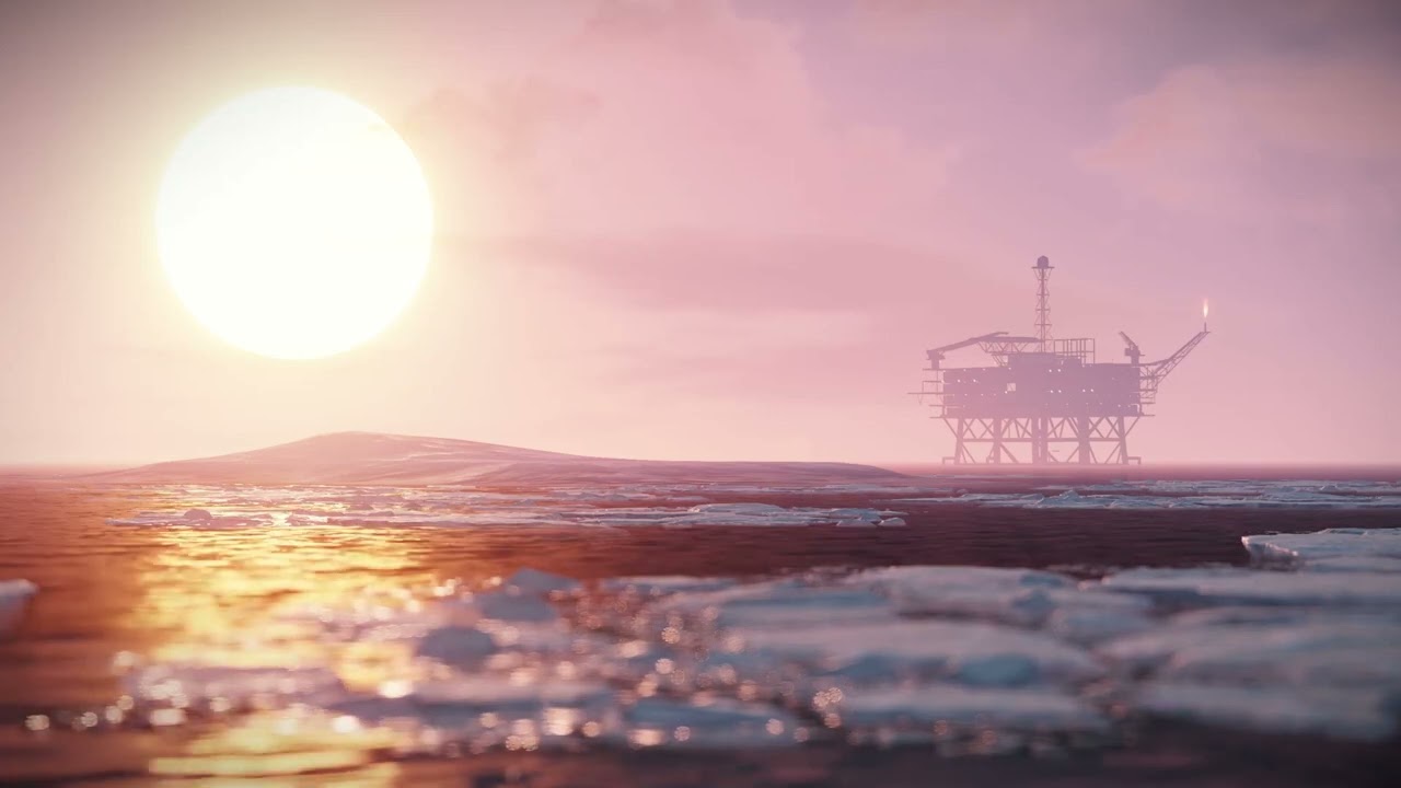 OIL RIG | Rust Background Video