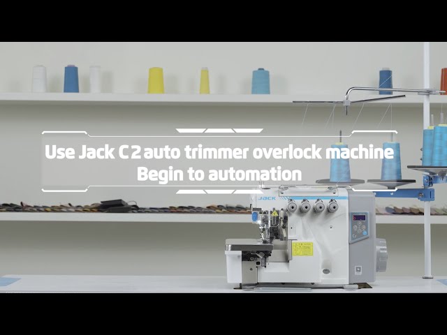 JACK INDUSTRIAL SEWING MACHINES - Jack E4S Overlock Machine Trader ...