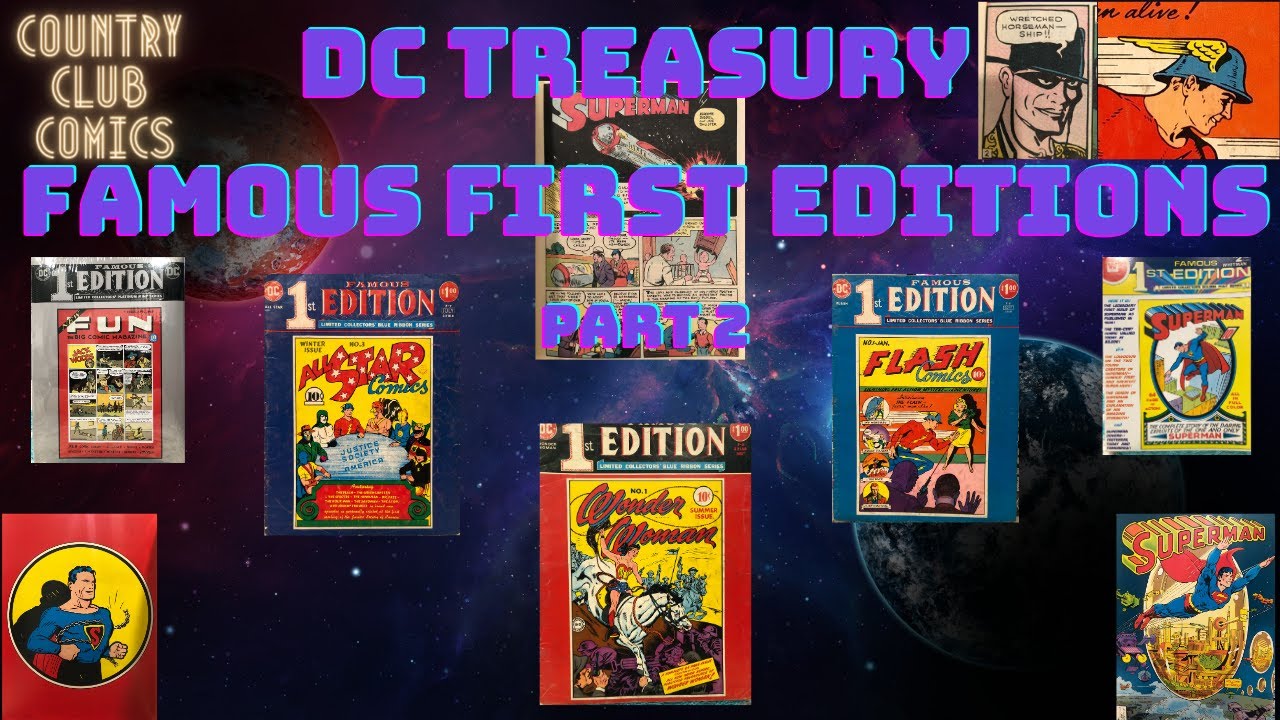 DC Treasury Famous First Editions Part 2
