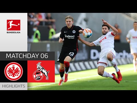 Eintracht Frankfurt - 1. FC Köln 1-1 | Highlights | Matchday 6 – Bundesliga 2021/22