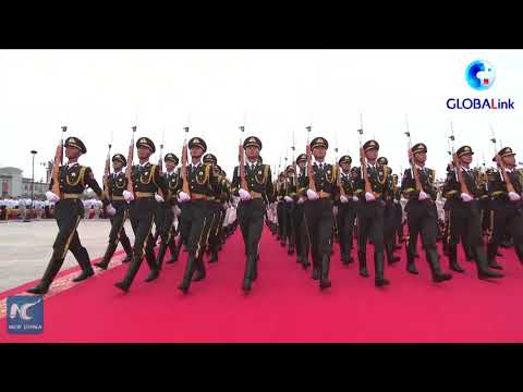 GLOBALink | Ceremony marking CPC centenary begins at Tian'anmen Square
