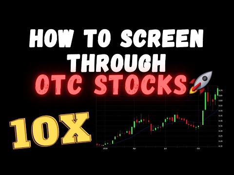 How to Screen though OTC | KEY to Success in Micro / Penny Stocks | 2022