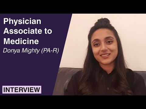 Physician Associate (PA) To Medicine | Donya Mighty PA-R