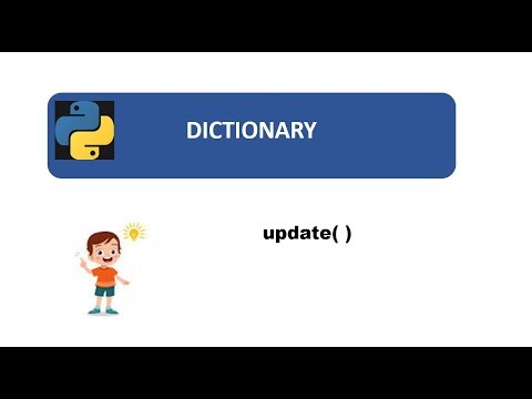 Python for Beginners Part-32 | update( ) method in Dictionary.