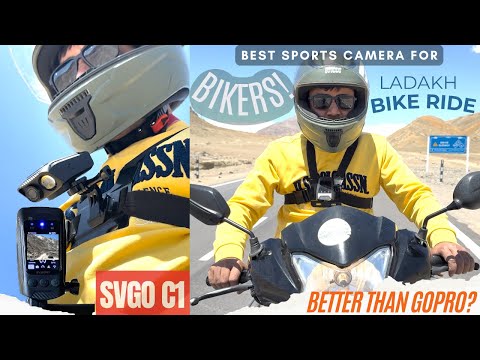 NEW SvBony SVGo C1- BEST BUDGET SPORTS CAMERA For BIKERS! - Better Than My GoPro HERO
