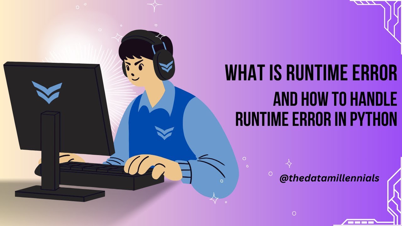 What is Runtime Error And How to handle Runtime Error in python #Runtimeerror #error #errorhandling