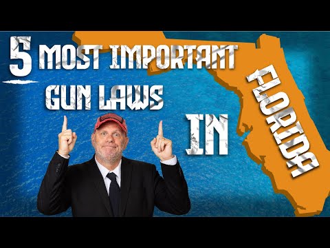 Top 5 MOST Important Gun Laws in Florida