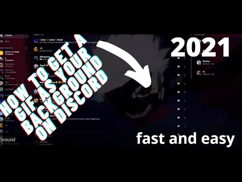 How To Get Animated GIF Background On Discord | Better Discord 2021