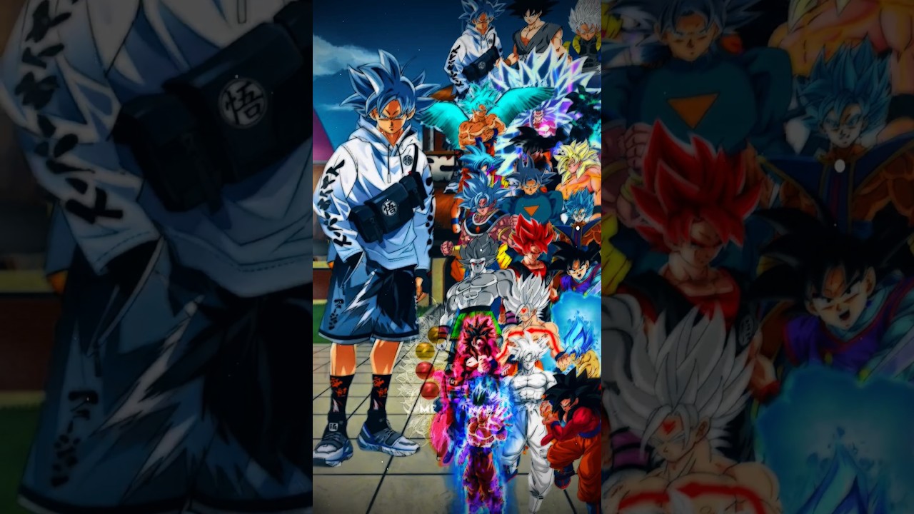 drip goku vs all versions of goku『who is stronger?fact or cap』#dripgoku #dragonball #powerscaling