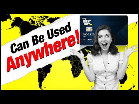 How is it possible to use my BestBuy credit card anywhere?