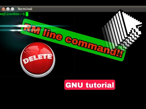 LINUX command to delete Files and Folders USING RM