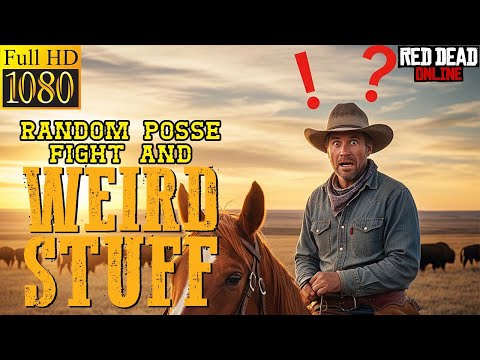 Red Dead Online: Random Posse Fight and Weird Stuff @AimeePiB