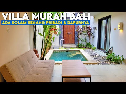 VILLA PRIVATE POOL MURAH DI KUTA?! | Review Villa Kolam Renang Pribadi | Bali Corail Villa