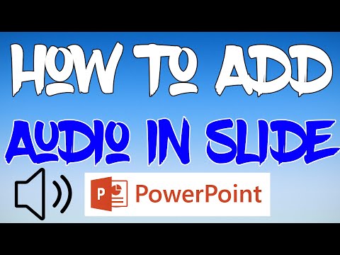 How to Add/Record Audio Narration to Slides in Microsoft PowerPoint