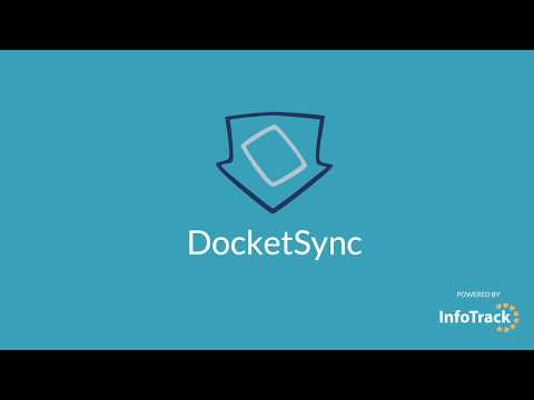 InfoTrack - DocketSync for New York/New Jersey courts