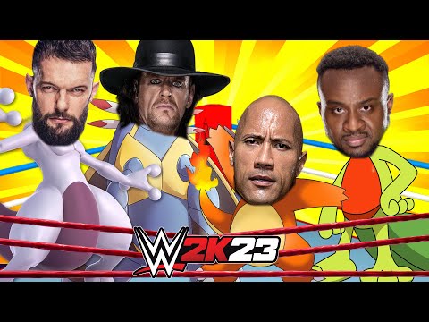 WWE Superstars wants to be POKEMON in WWE 2K23 Royal Rumble