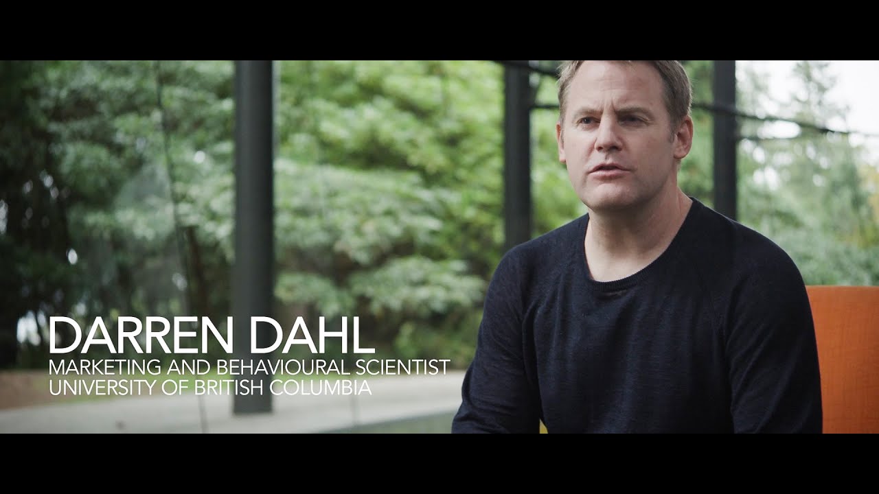 Darren Dahl: Consumer behaviour