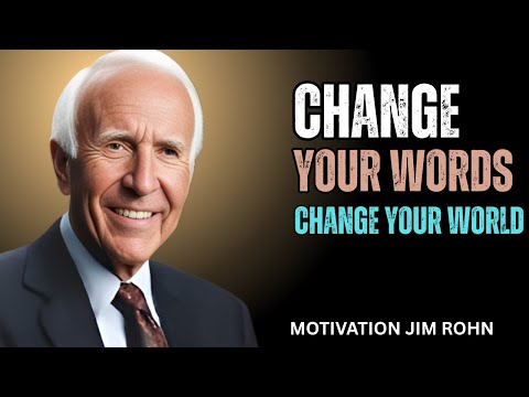 Change Your Words, Change Your World || POWER FULL SPEECH BY JIM ROHN #inspiration #viralvideo