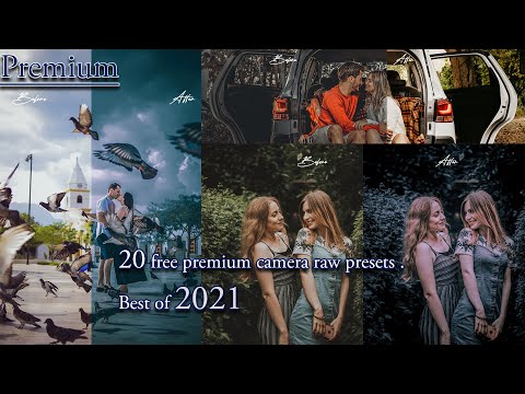 Top 20 Premium Cinematic Photoshop Camera Raw Presets Free download