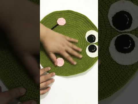 Crochet placemats for kids #crochettutorial #crochetpattern #beginners #tablemats #placemat