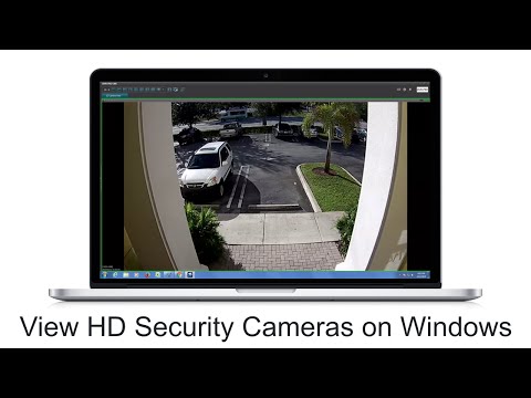 Windows CCTV DVR Software 1080p HD Security Camera View
