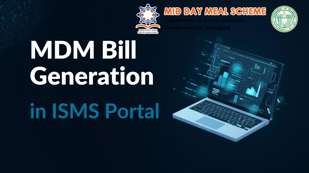 MDM Bill Generation in ISMS Portal