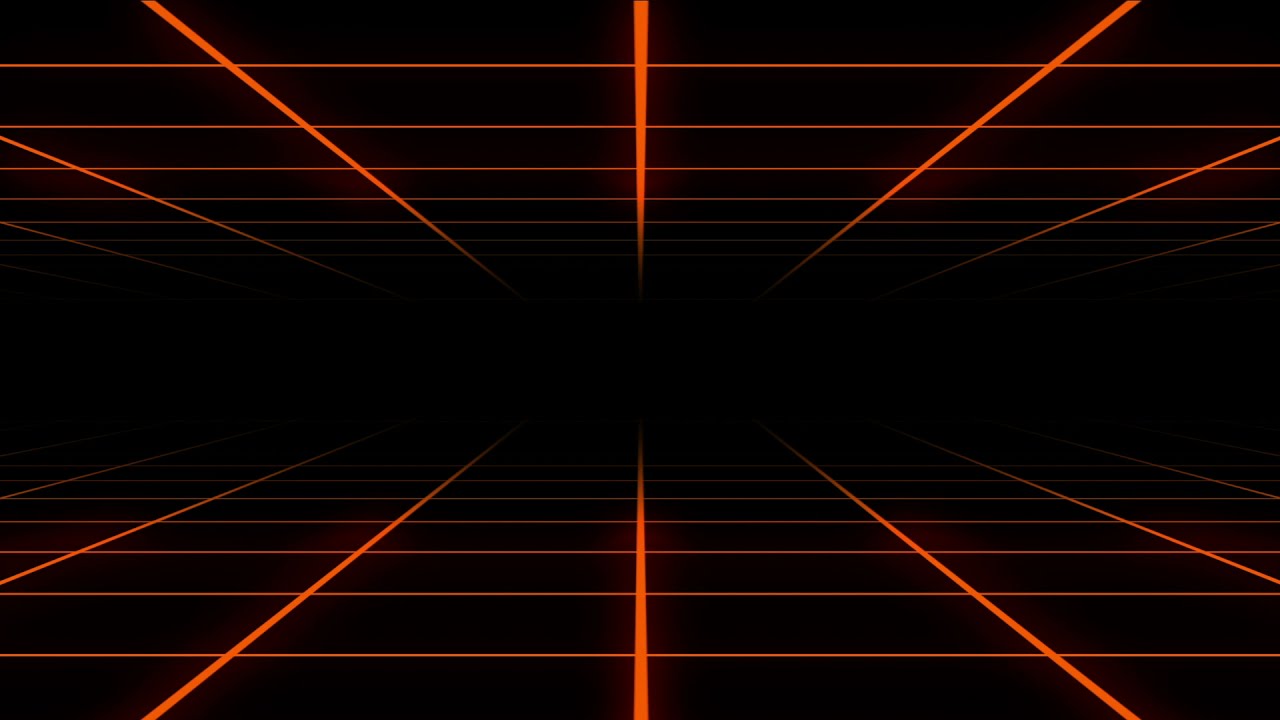 Retro Sci Fi 3D Grid Background.