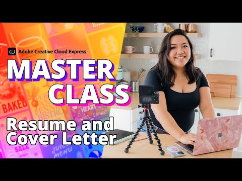 How to Make a Resume and Cover Letter | Adobe Express Masterclass