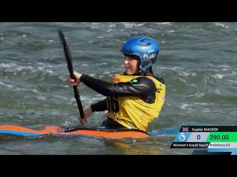 Sophie Macken GRB Women's Kayak Squirt Prelim / 2025 ICF Canoe-Kayak Freestyle World Championships