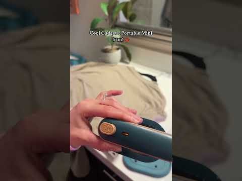 Compact Iron for Wrinkle-Free Clothes! #steamiron