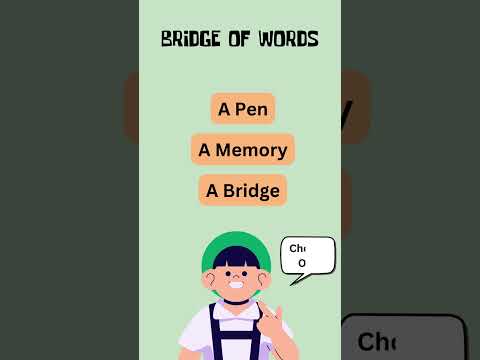 Bridge of Words | Can You Solve This Mind-Bending Riddle? π§ Test Your Wits Now! #RiddlesWithYaYa