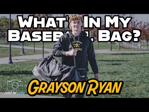 What's In My Baseball Bag? With Grayson Ryan Class Of 2027