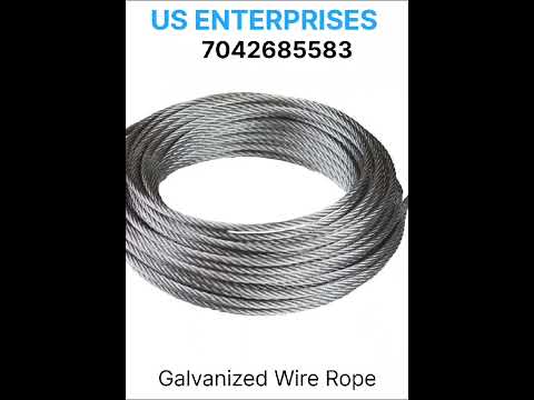 Galvanized Wire Rope - GI Rope Wire Latest Price, Manufacturers & Suppliers