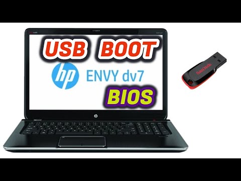 HP DV7 BIOS AND USB BOOT