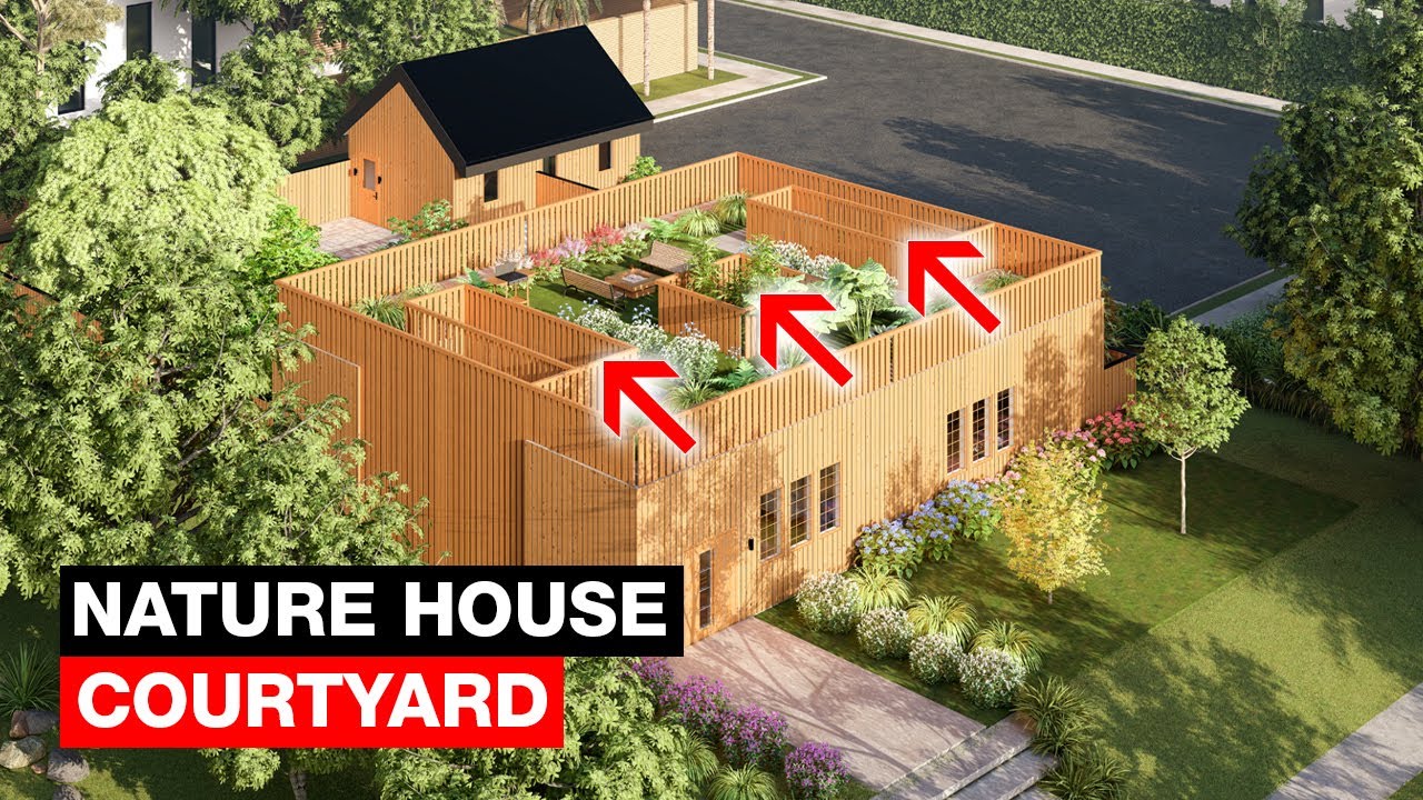 Can a House have 3 Courtyards? (House Tour)