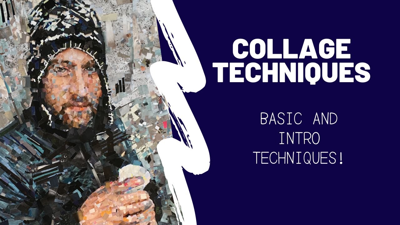 Basic Collage Techniques→ Learn beginner steps to create collage art.