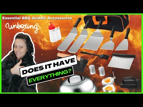 What a Find! The Ultimate Flat Griddle Essentials Set for BBQ Enthusiasts!