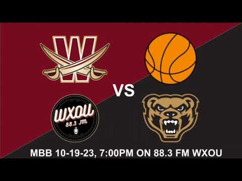 Jack Gohlke's First Oakland 3PT Made - Giovanni Moceri PxP (Oct 19th, 2023 on WXOU)