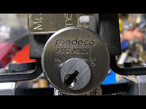 [365] Medeco M4 Picked and Gutted