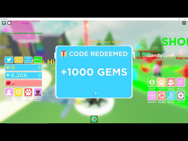 Roblox Egg Simulator codes in January 2023: Free Gems, Pets, and more
