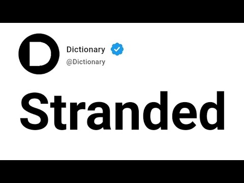 Stranded Meaning In English