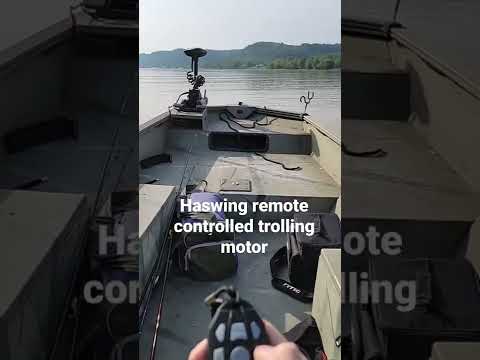 Haswing remote controlled trolling motor from Amazon