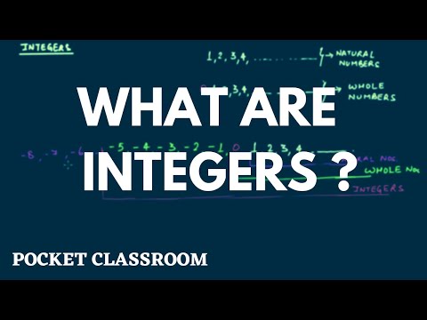 What Are Integers? || Grade 6