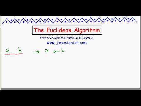 Euclidean Algorithm (TANTON_Mathematics)