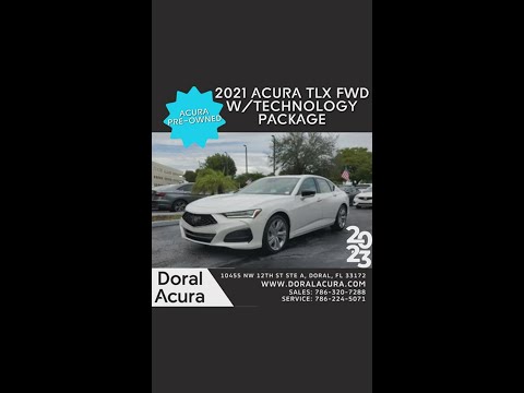 2021 Acura TLX FWD w/Technology Package! .