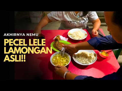 RELA KELUAR MALEM DEMI PECEL LELE DAN SOTO LAMONGAN ASELI | Kuliner Viral Maja